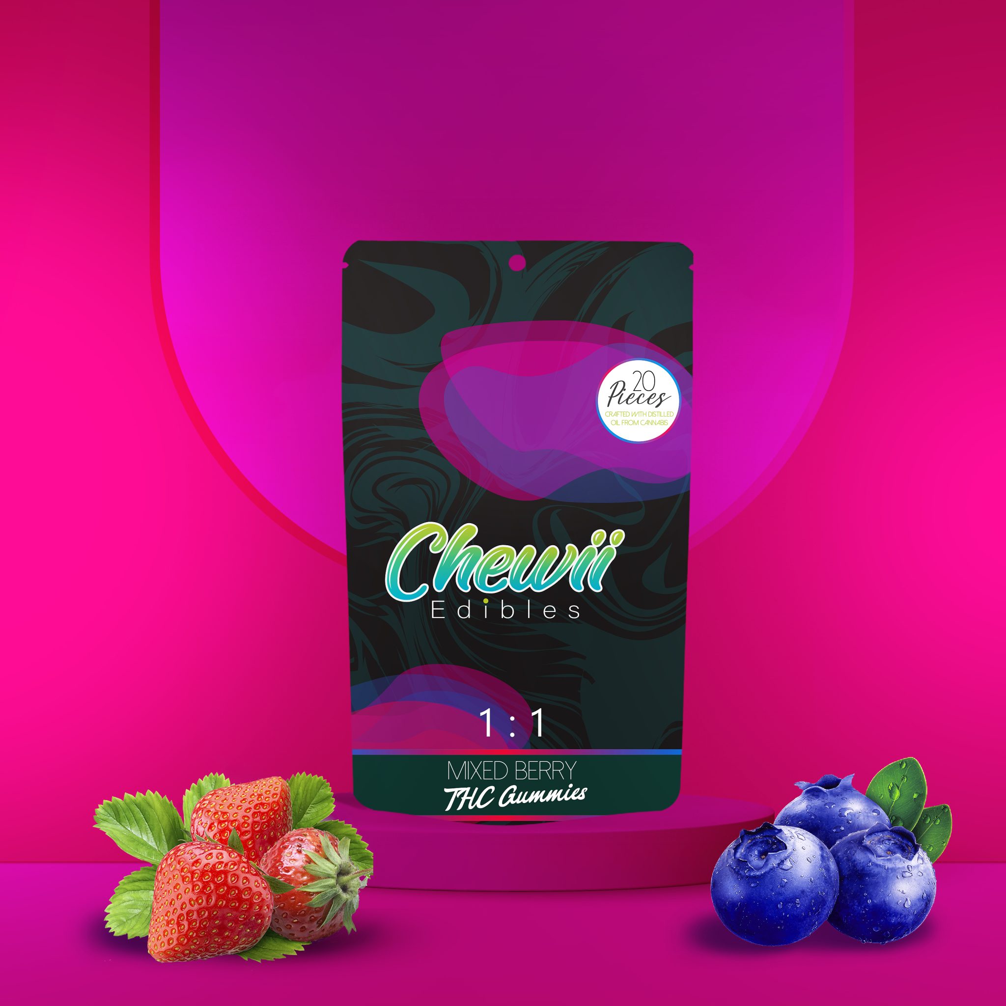 Chewii Edibles - Motor City Cannabites